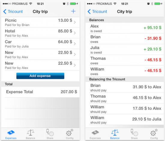 Tricount: l’app indispensable quand on voyage à plusieurs | Let's feel ...
